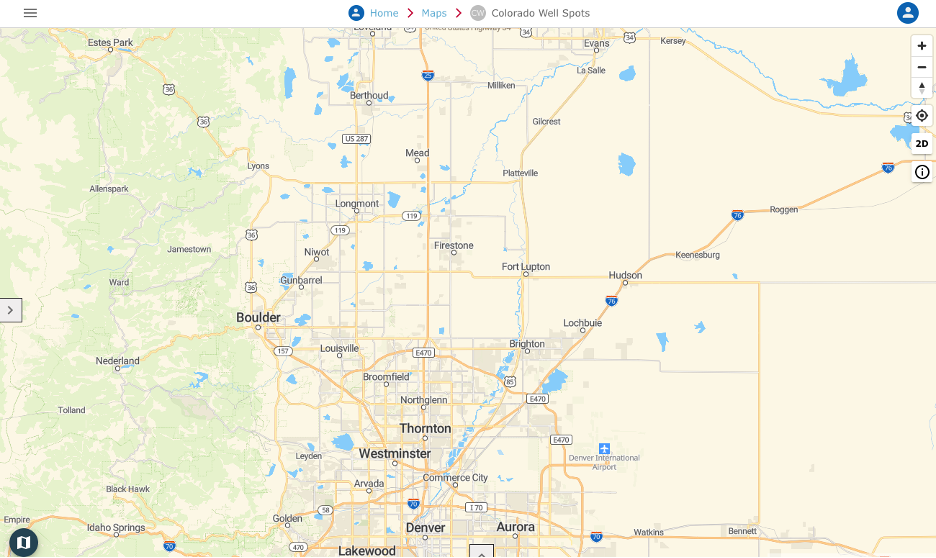 Bintel Maps Series - Colorado Oil Visualized